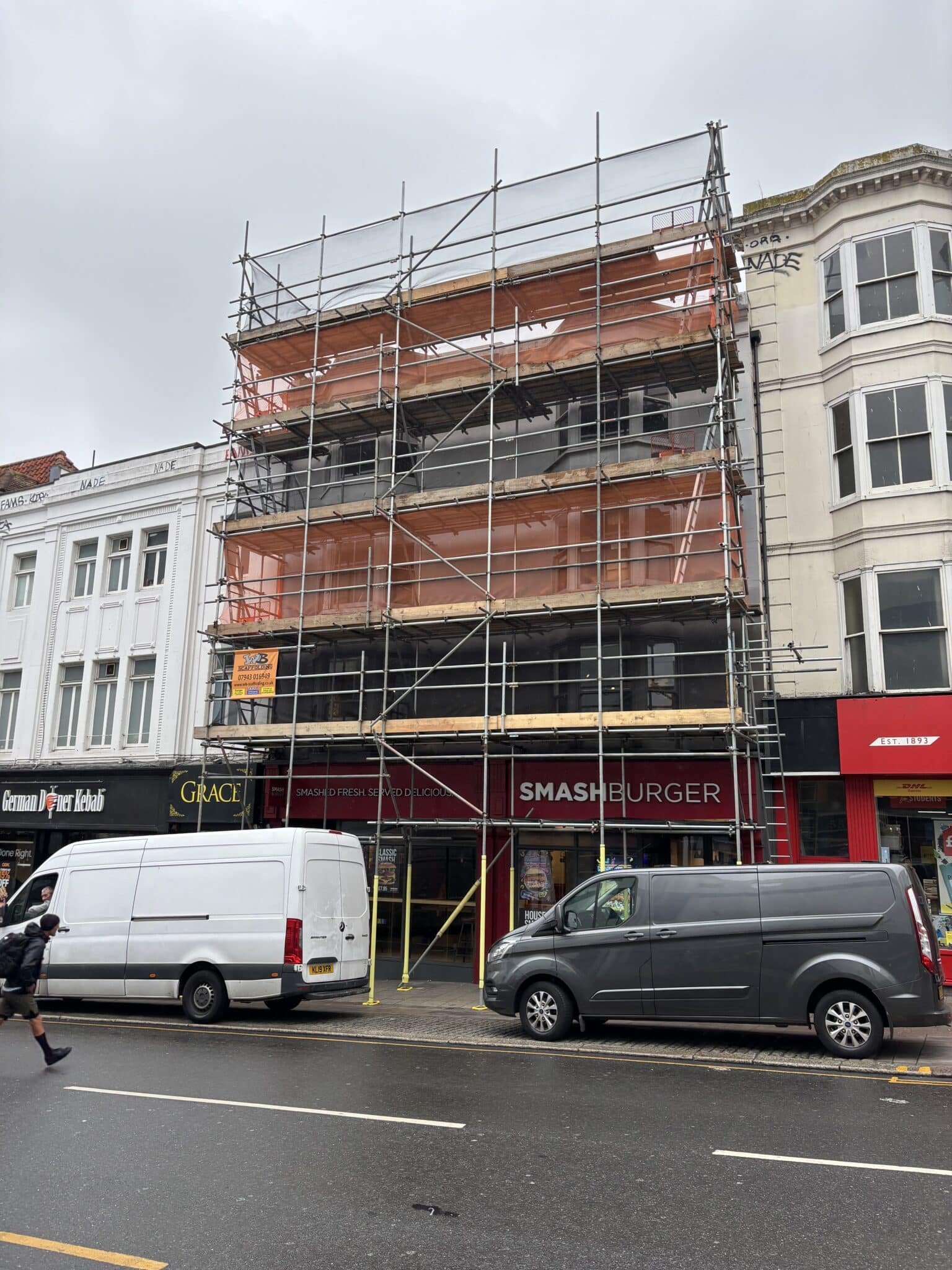 3D Scaffold modelling Software Case Study: Smash Burger - Smart Scaffolder